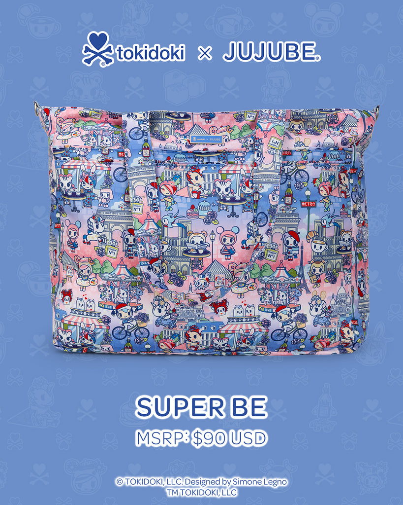 Tokidoki x JuJuBe: C’est la Vie à Paris! - Super Be – RG Natural Babies ...
